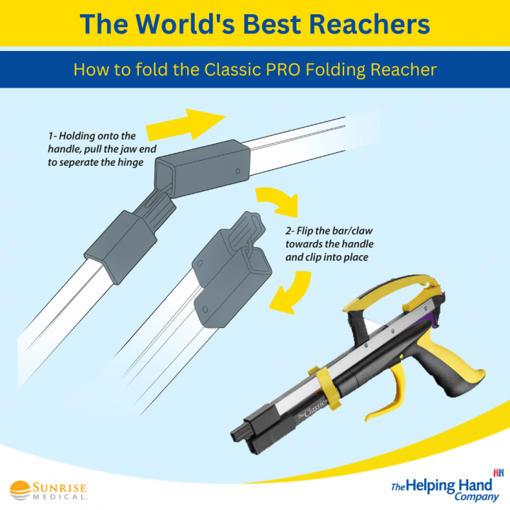 Hickleys Healthcare : Classic PRO Folder Reacher